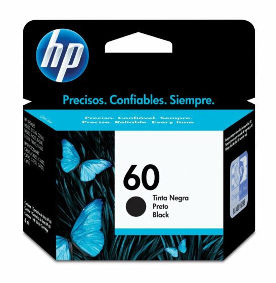 Cartucho de Tinta HP 60 Negra Original - (CC640WL) - Tienda HP.com Perú